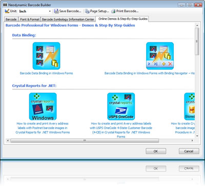 Neodynamic Barcode Builder