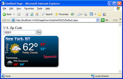 How to create a Dynamic Weather Composite Image Map using ASP.NET and RSS