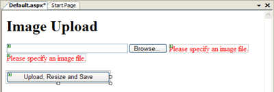 How to dynamically resize images by using ASP.NET FileUpload and ImageDraw