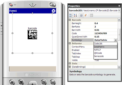 How to display barcode images onto Pocket PC, Windows CE and Windows ...